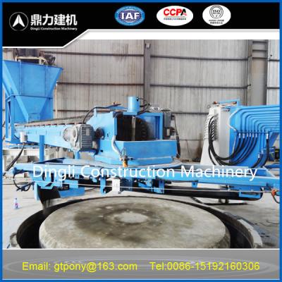 China automatic vertical concrete pipe making machine for drain pipe for sale