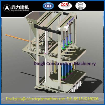 China 300-1200 concrete pipe making machine for sale