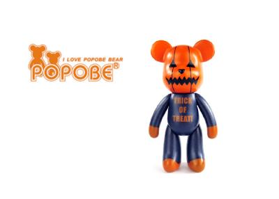 Cina La festa ha personalizzato i regali dell'orso, orso del vinile POPOBE dell'oggetto di promozione di marca in vendita