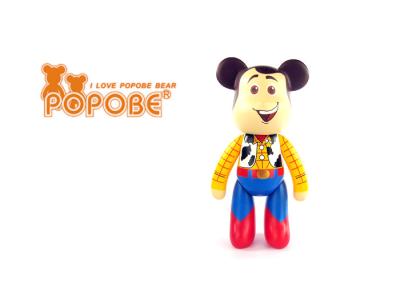 Cina Piccola decorazione personale sveglia del supporto del telefono dei regali POPOBE dell'orso in vendita
