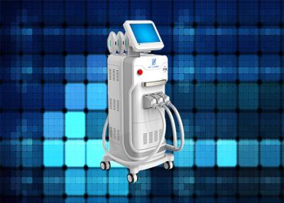 China 650nm Painless Permanent SHR Hair Removal Machine E light IPL With 3 Handpiece for sale