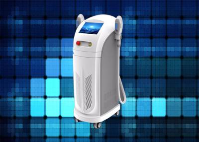 China IPL SHR Hair Removal Machine With LCD Touch Screen / 3 Japan Capacitors / 2 Handles for sale