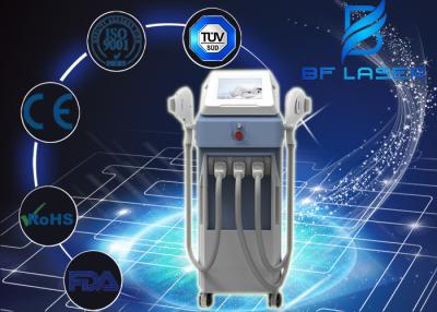 China IPL E Light SHR Hair Removal Machine With 3 Spot Size , Multifunction Skin Care Machine for sale