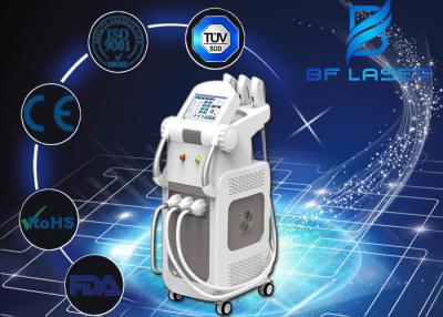 China Body / Underarms Hair Removal Machine With IPL SHR E Light Technology 3 Handles for sale