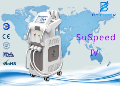 China Safe Vertical SHR Hair Removal Machine With Germany Imported Lamp , 1000000 shots for sale