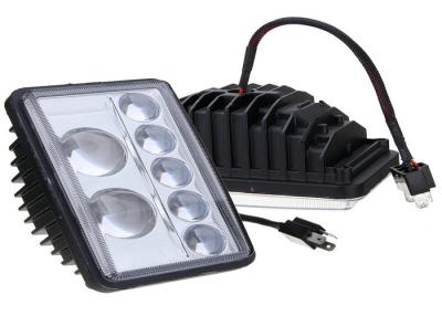 China High Brightness 7 Pieces Square LED Headlight , OSRAM H4 Led Head light for sale
