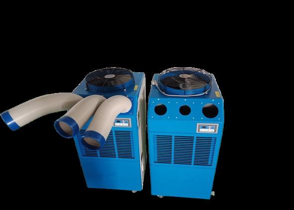 Quality 22000btu/h Cooling Air Cooled Industrial Spot Cooling Systems Temporary Air for sale
