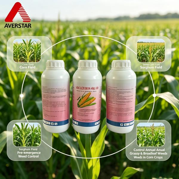 Quality Nicosulfuron 40g/L OD Selective Maize Herbicide Sulfonylurea Weed Control Agrochemical Manufacturer Wholesale OEM Private Label for sale