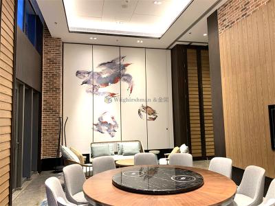 China Customizable Contemporary Moveable Divider Wall Folding Room Partitions for sale