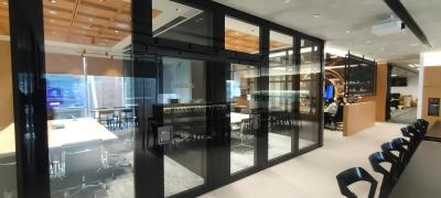 Quality Anodized Aluminum Retractable Partition Wall For Office Commercial Spaces for sale