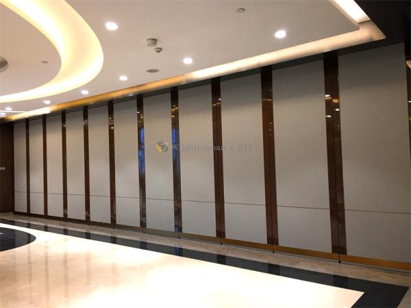 Quality Hotel Hanging Wall Dividers Movable Wall Systems 1200mmx2400mm Panel for sale