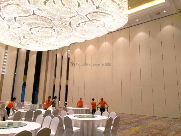 Medium Ultra High Movable Hotel Partition Wall Sound Absorbing WJ-93