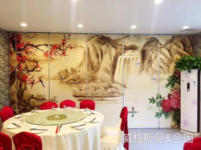 China Fire Resistant Sound Proof Wall Dividers For Conference Rooms for sale