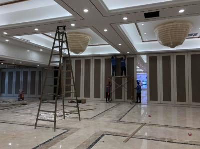 China Easy Installation Doorfold Partition Wall Soundproof Customized Design for sale