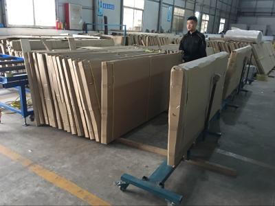 China 100mm Thickness Office Divider Walls Powder Painting For Event Space for sale