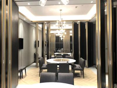 China 2.5-3 Meters Height Mobile Demountable Partition Wall System With Aluminum Frame for sale