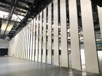 China Soundproof Fireproof Demountable Partition Wall Aluminum Alloy Frame 80-120 Characters for sale