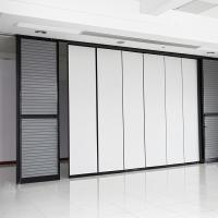 China Folding Partition Walls Movable Walls 25-40kg/m² B1 Fireproof Aluminium Alloy for sale