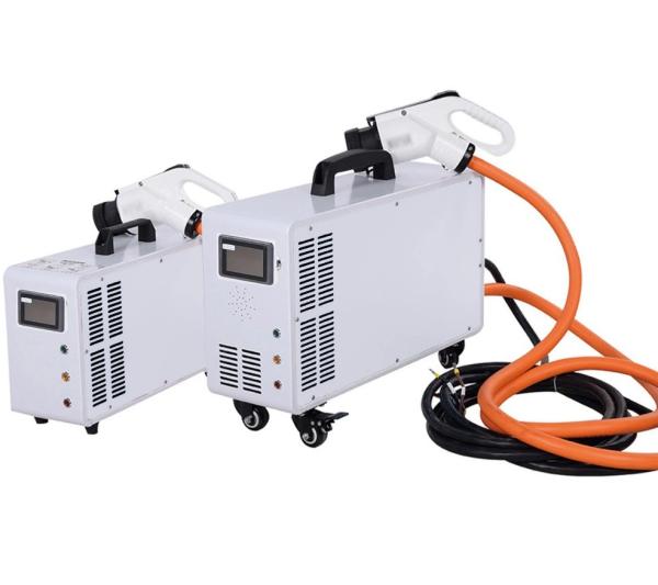 Quality Fast DC 30KW EV Car Charging With Four Type Cold-Roll Steel Sheets Rated Voltage for sale
