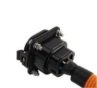 China RDC EV Charger Holder Socket Type 2 Socket Cable Support EV Charger With  0.5 M Threaded Pipe for sale