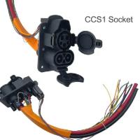 China American Standard Car Socket Type 2 Electric Vehicle Charging Socket for Fix/Replace for sale
