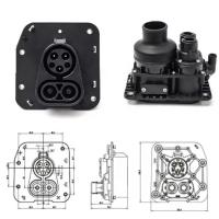 China American Standard Car Socket Type 2 Electric Vehicle Charging Socket for Fix/Replace for sale