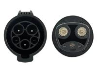 China Socket Type 1 Vehicle Side Inlet Level 2 Connector American Standard ev Charging socket for sale
