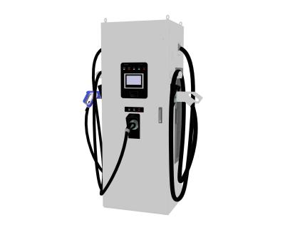 China Fast EV Chargering Station 80KW 120KW 160KW Three Guns Electric Vehicle Fast Charging Pile CCS Type 2 DC EV Charger Station for sale