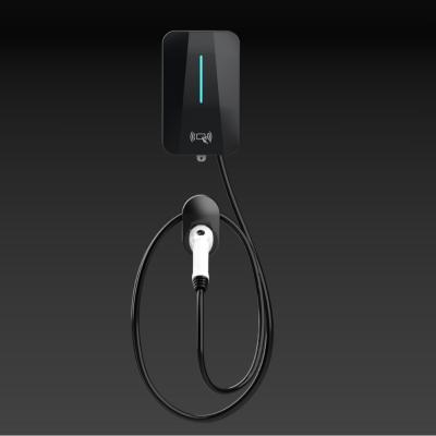 China 32A Output Current 230V Input Voltage Commercial Ocpp 22kW EV Smart Charger Wallbox CCS Bidirectional 7kW EV Charger with Dynamic Load Balancing for sale