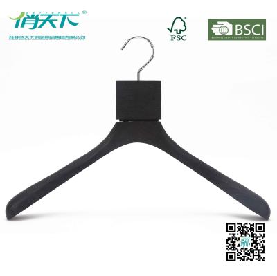 China Betterall High-end Wooden Coat Hanger For Top for sale