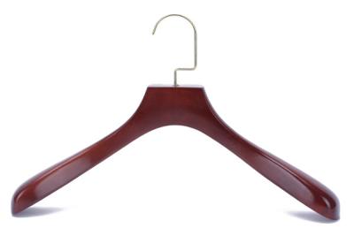 China Betterall Flat Hook Wooden Material Anti-slip Luxury Wooden Hangers for sale