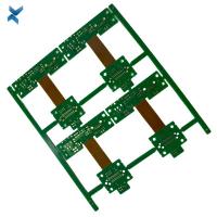 China FR-4 Material Multilayer Flex Circuits , 3oz Copper Thick Rigid Flex Rigid PCB for sale