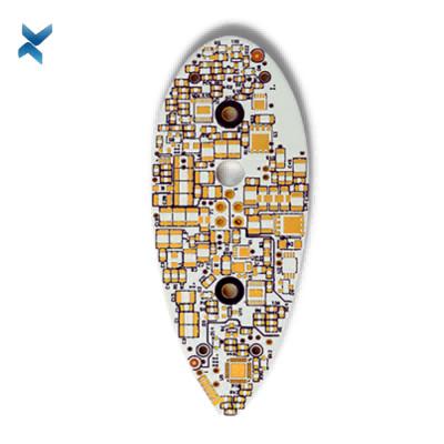 Cina Black Silkscreen Led Pcb Board Maschera di saldatura bianca Immersione di stagno Finitura superficiale in vendita