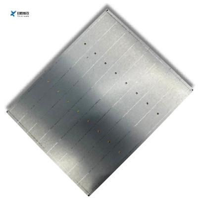 China Placa de PCB de alumínio de tela de seda preta com espessura de 1,8 mm e tempo de entrega rápido à venda