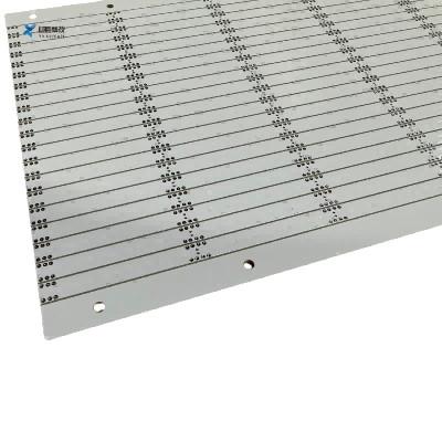 China Los circuitos impresos de aluminio de Rohs tienen un tamaño de agujero mínimo de 0,25 mm en venta