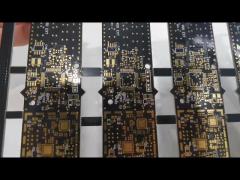 2 layer FR4 pcb with rail