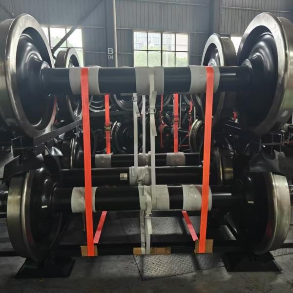Quality 840mm Railway Wheel Set For Wagons 22.9T/25T Axle Load Wagon Wheelset for sale