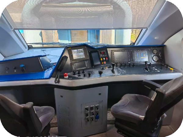Quality Export model electric locomotive driver's cab control panel for sale