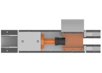 China 20MPa Railway Coupler Buffer Assembly Disassembly Machine 980kN 270mm Stroke for sale