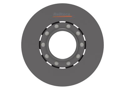 China Precision Railway Cast Iron Brake Discs Durable High Performance for sale
