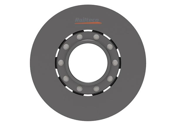 Quality Precision Railway Cast Iron Brake Discs Durable High Performance for sale