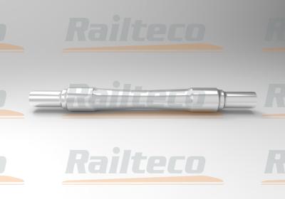 China High Strength Railway Axle 192mm Wheel Seat Diameter With ISO Certification for sale