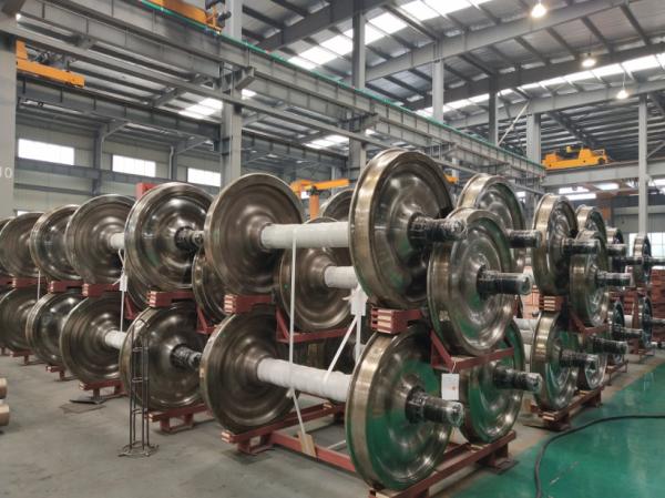 Quality Railway Wheelset 1000mm Wheelsets For Railway Wagon Wheel and Axle Assembly for sale