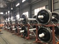 China TSI Certified 23.5t Railway Wheel Set 1435mm Gauge 920mm Wheel Diameter for sale