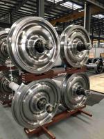 China BA318 Railway Wheel Set 22.5t Axle Load EN13260 Forged ER7 EA1N Freight Wagon for sale