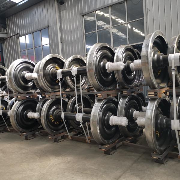 Quality AAR Standard 920mm Hammered Steel Railway Wheel Set For Wagon for sale
