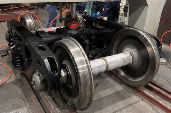Quality 1000mm Gauge Railway 4 Wheel Bogie AAR Standard for sale