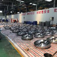 China Forged 957mm Railway Wagon Wheel AAR UIC IRIS Grade 2 Steel for sale
