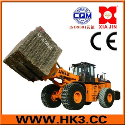 China forklift loader lift equipment with track,mermer machinery for sale