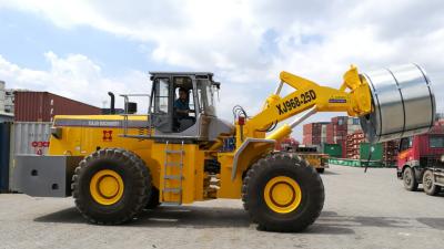 China 16t 18t 20t 23t 25t Coil Steel Loader (roll steel)with Two Tools Fork and RAM(Steel Coil) for sale